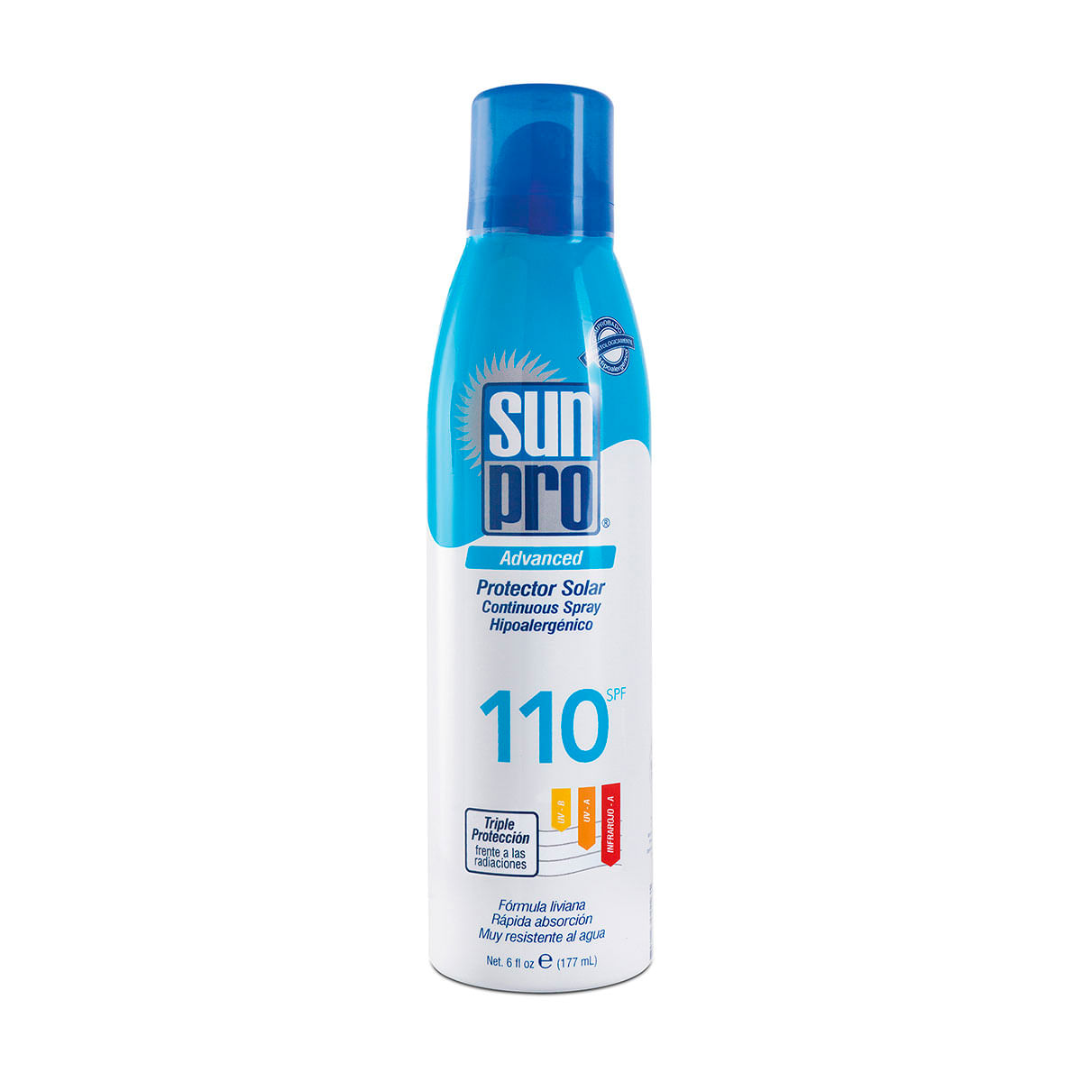 Protector Solar Sun Pro Spf 110 Piel Mojada Spray X 180 Ml. - Farmaexpress