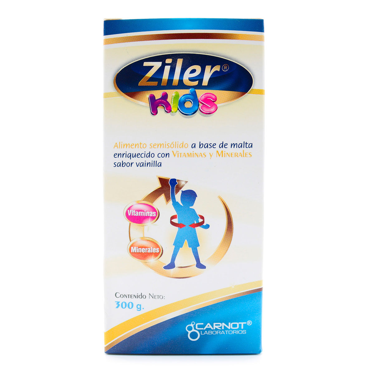 Alimento Semisólido Carnot Ziler Kids Vainilla Frasco x 300 g ...