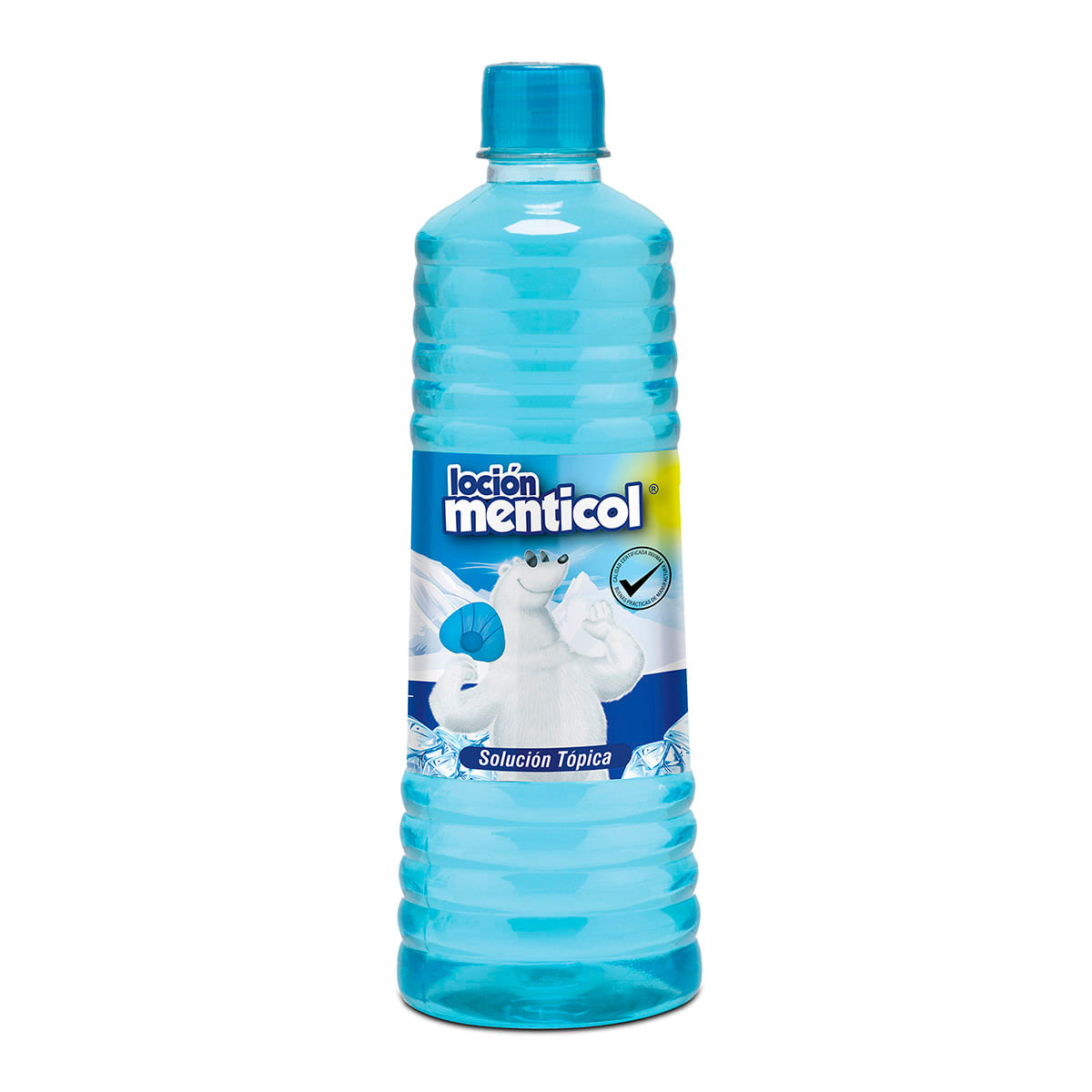 Loción Menticol Solución Tópica Azul Frasco X 750 Ml. - Farmaexpress