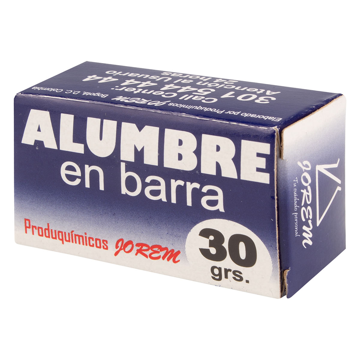 Alumbre Jorem En Barra X 30 G. - Farmaexpress