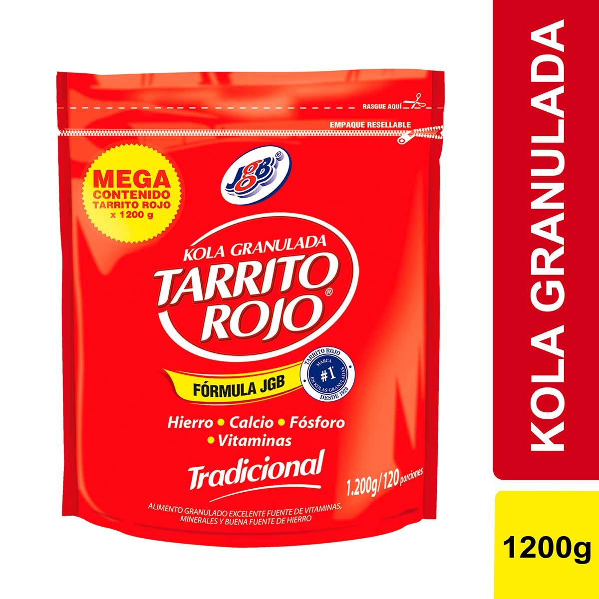 Kola Granulada Jgb Tarrito Rojo Tradicional Doypack Pague 1000 Lleve ...