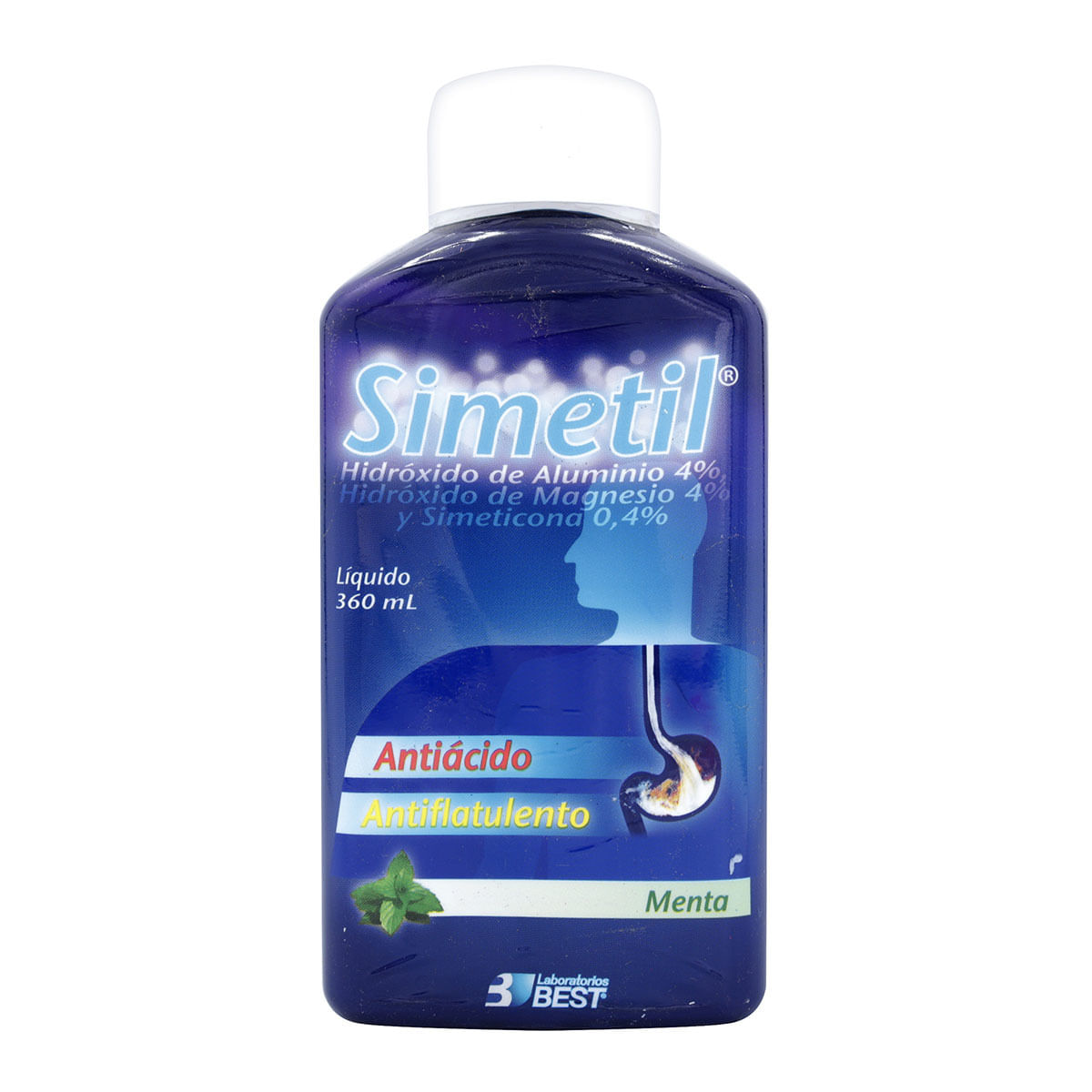 Simetil Best Líquido Menta Frasco X 360 Ml. - Farmaexpress