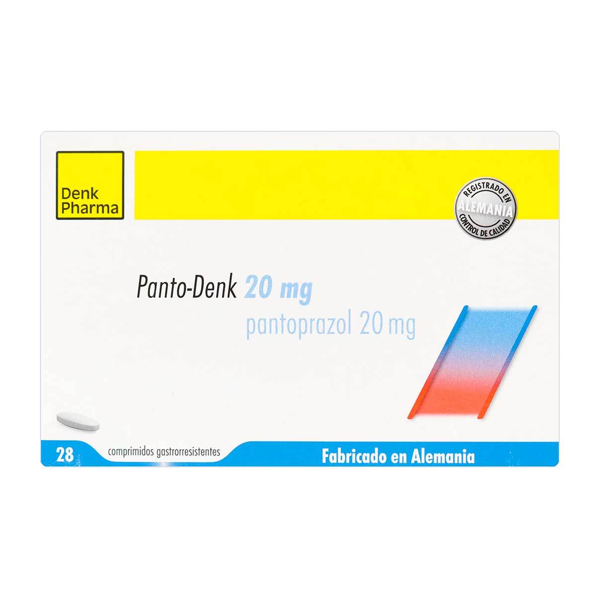 Panto-Denk 20 Mg Denk Pharma Caja X 28 Comprimidos Gastrorresistentes ...
