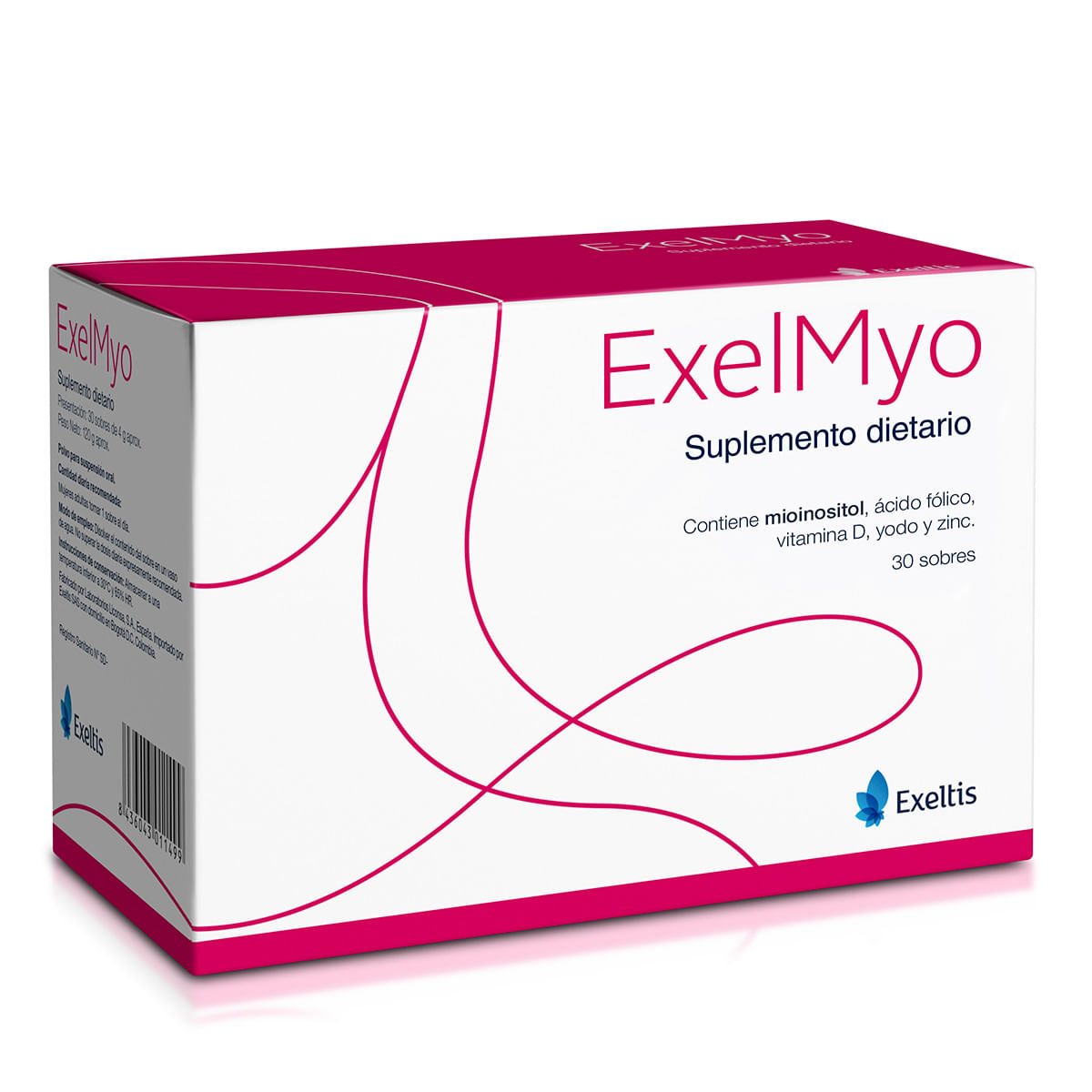 Suplemento Dietario Exelmyo Exeltis Caja X 30 Sobres. - Farmaexpress
