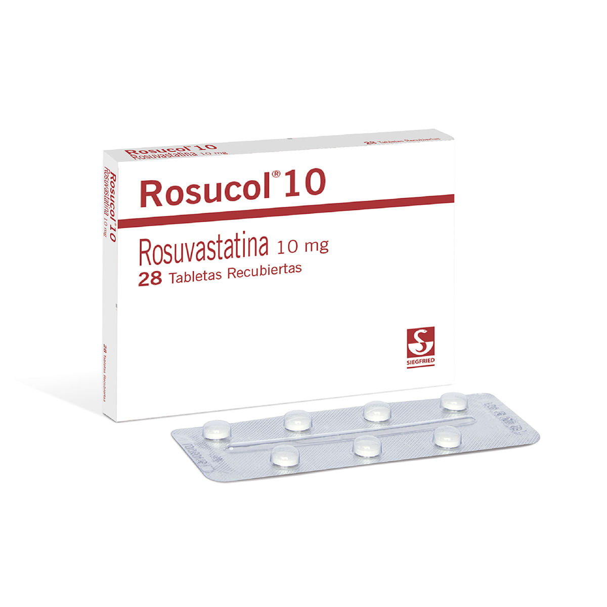Rosucol 10 Mg Siegfried Caja X 28 Tabletas Recubiertas. - Farmaexpress