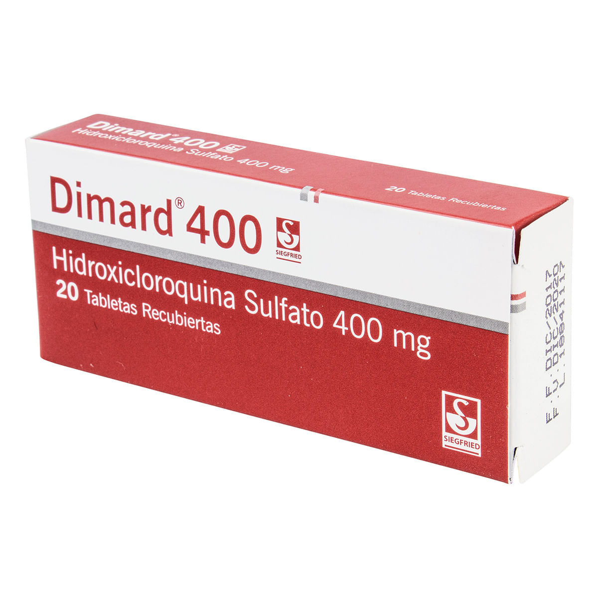 Dimard 400 Mg Siegfried Caja X 20 Tabletas Recubiertas. - Farmaexpress