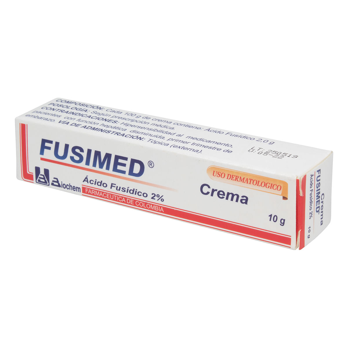 Crema Fusimed 2% Biochem Caja X 10 G. - Farmaexpress