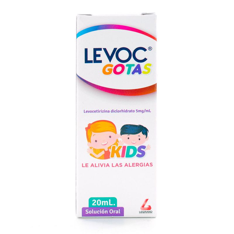 Solución Oral Levoc 5 Mg/Ml Legrand Gotas Frasco X 20 Ml. - Farmaexpress