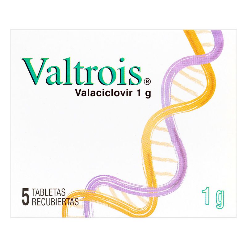 Valtrois 1 G Caja X 5 Tabletas Recubiertas. - Farmaexpress