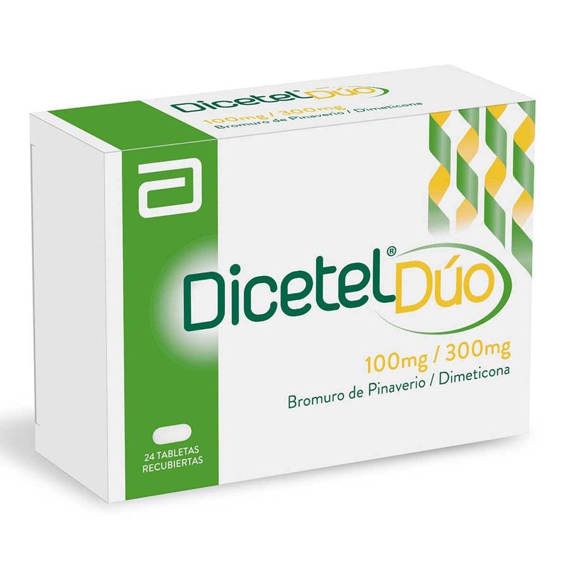 Dicetel Dúo 100 Mg/300 Mg Abbott Caja X 24 Tabletas Recubiertas ...