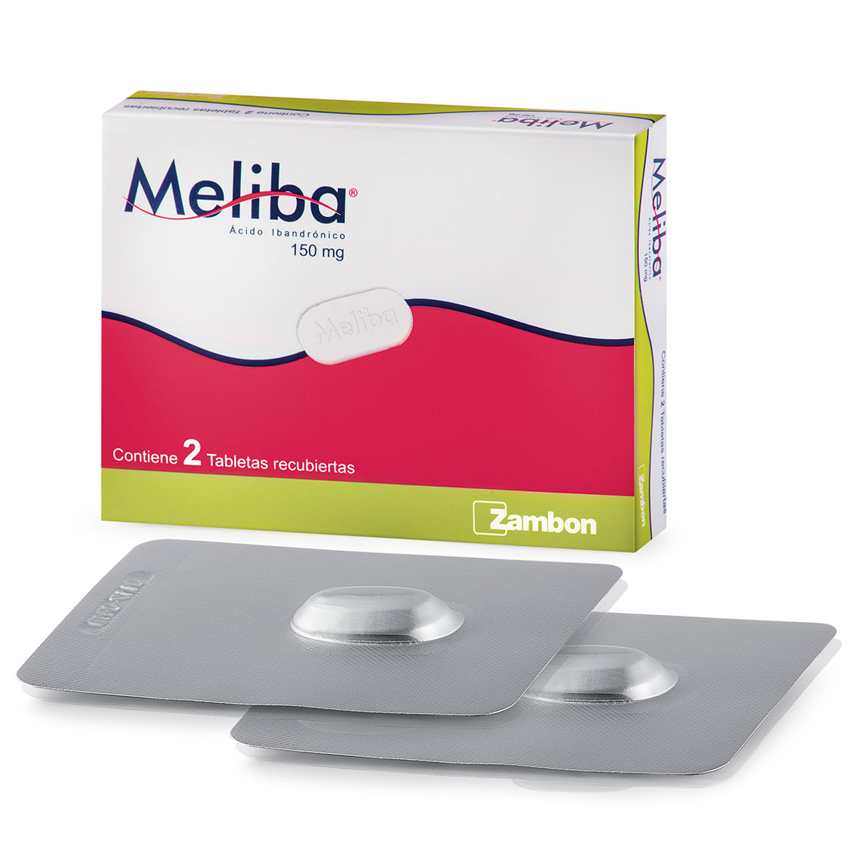 Meliba 150 Mg Zambon Caja X 2 Tabletas Recubiertas. - Farmaexpress