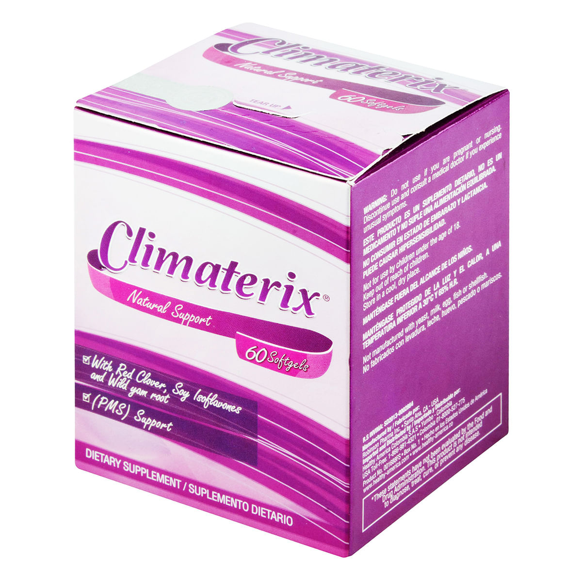 Suplemento Dietario Climaterix Caja X 60 Softgels. - Farmaexpress