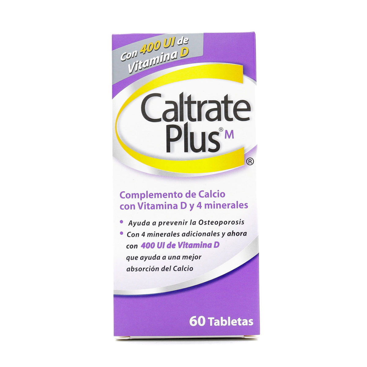 Caltrate Plus 400 Ui Frasco X 60 Tabletas. - Farmaexpress