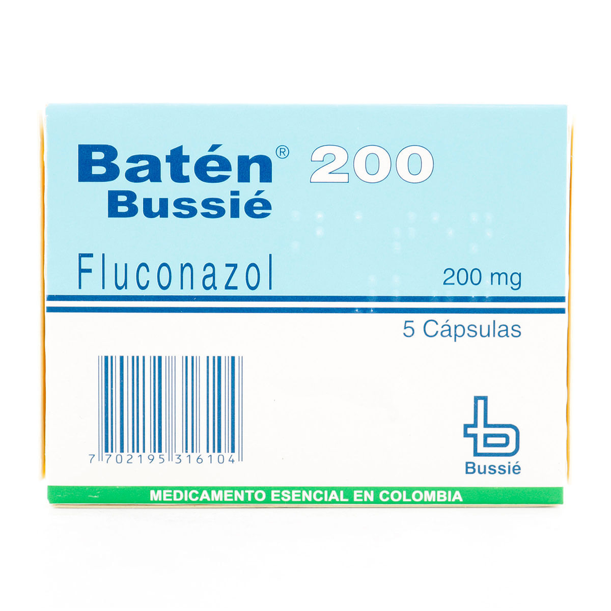 Batén 200 Mg Bussié Caja X 5 Cápsulas. - Farmaexpress