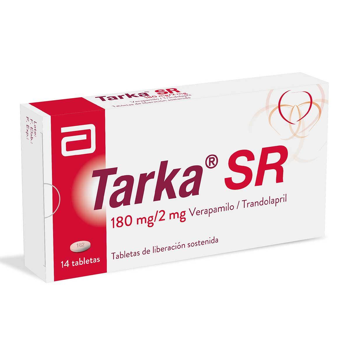 Tarka Sr 180/2 Mg Caja X 14 Tabletas - Farmaexpress