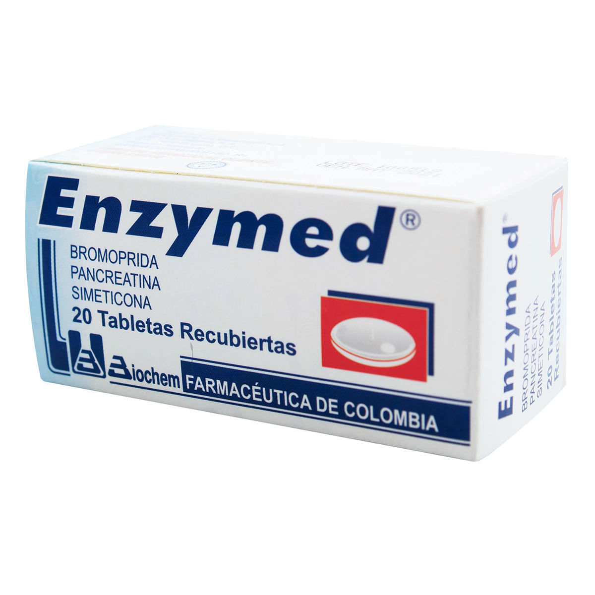 Enzymed Biochem Caja X 20 Tabletas Recubiertas - Farmaexpress