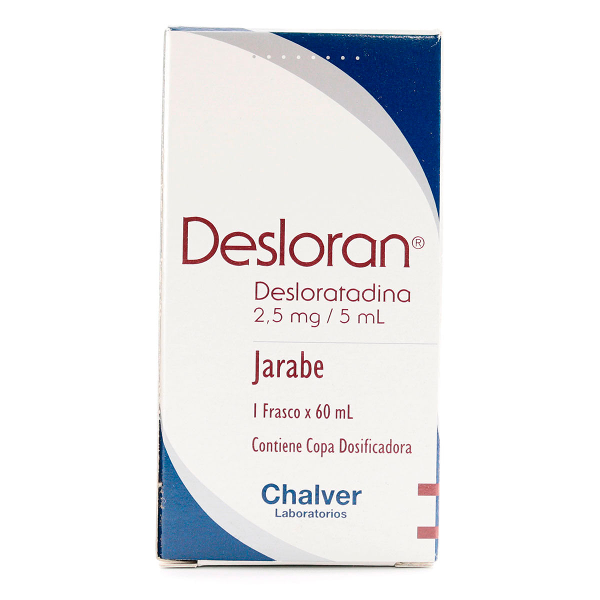 Jarabe Desloran 2.5 Mg/5 Ml Chalver Frasco X 60 Ml. - Farmaexpress