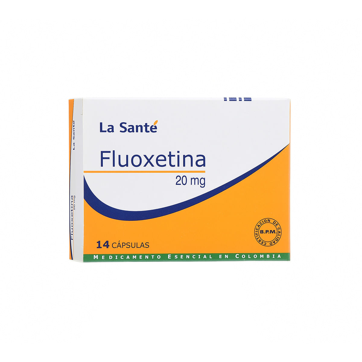 Fluoxetina 20 Mg La Santé Caja X 14 Cápsulas. - Farmaexpress