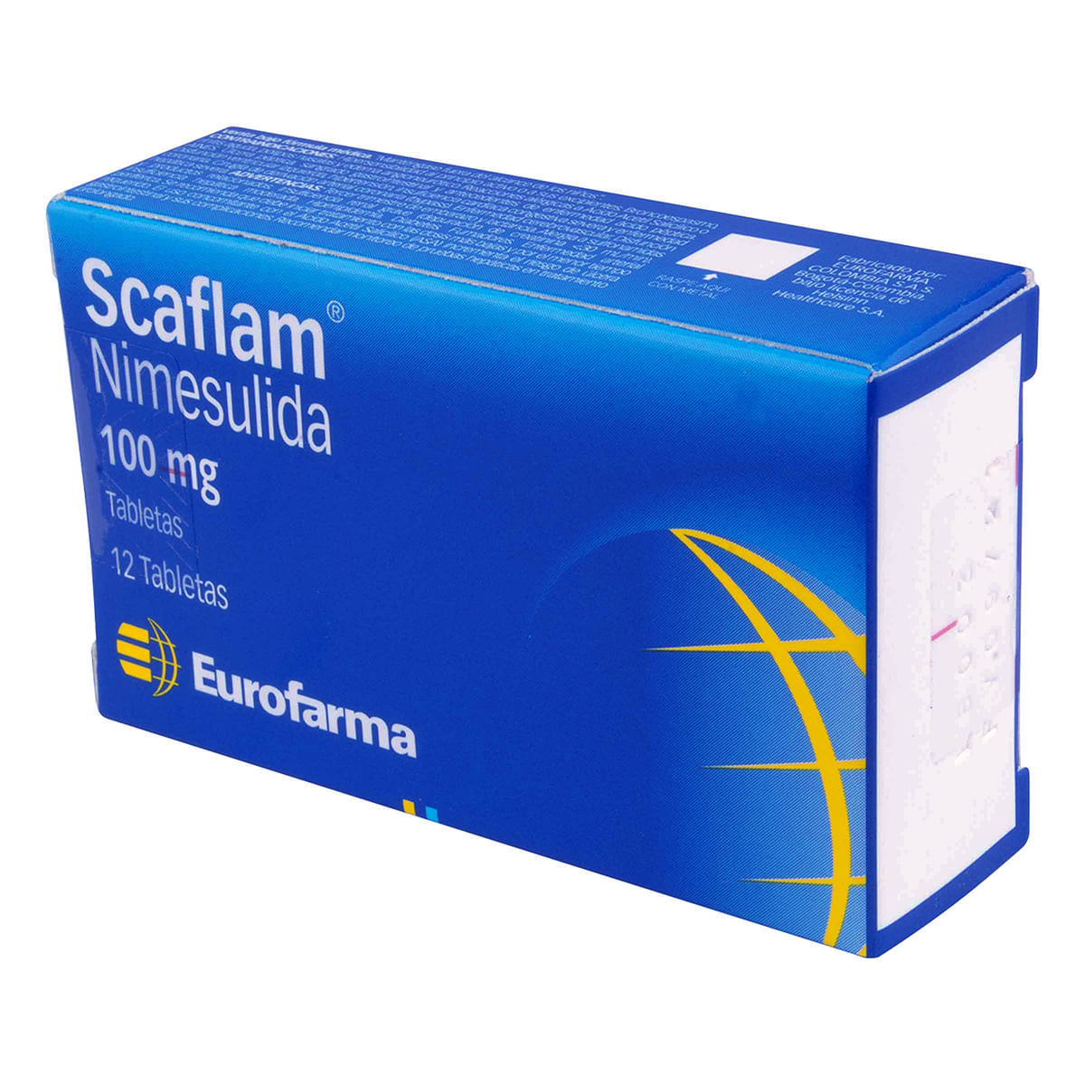 Scaflam 100 Mg Eurofarma Caja X 12 Tabletas. - Farmaexpress