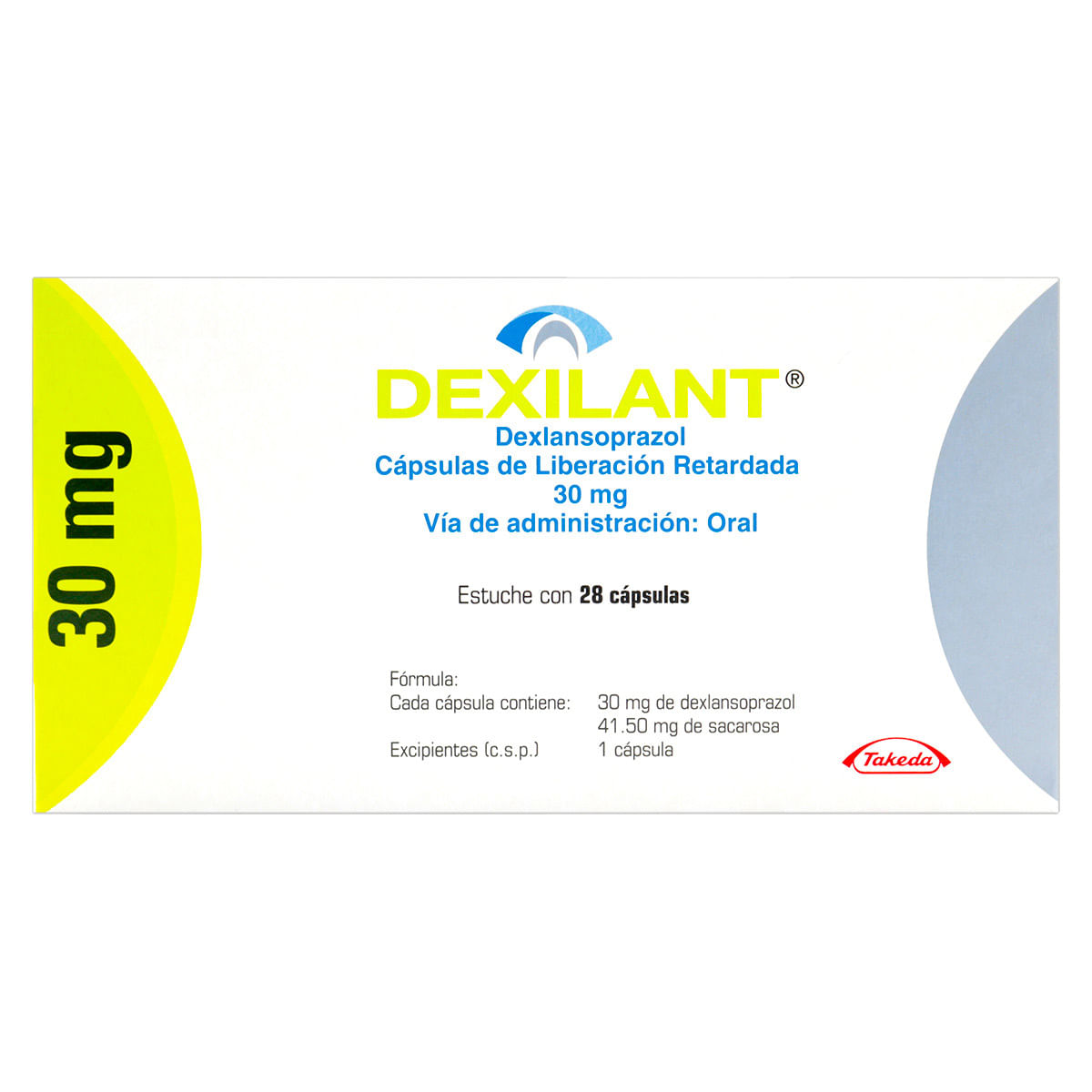 Dexilant 30 Mg Takeda Estuche X 28 Cápsulas. - Farmaexpress