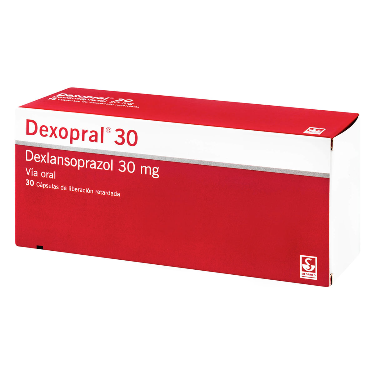 Dexopral 30 Mg Siegfried Caja X 30 Cápsulas. - Farmaexpress