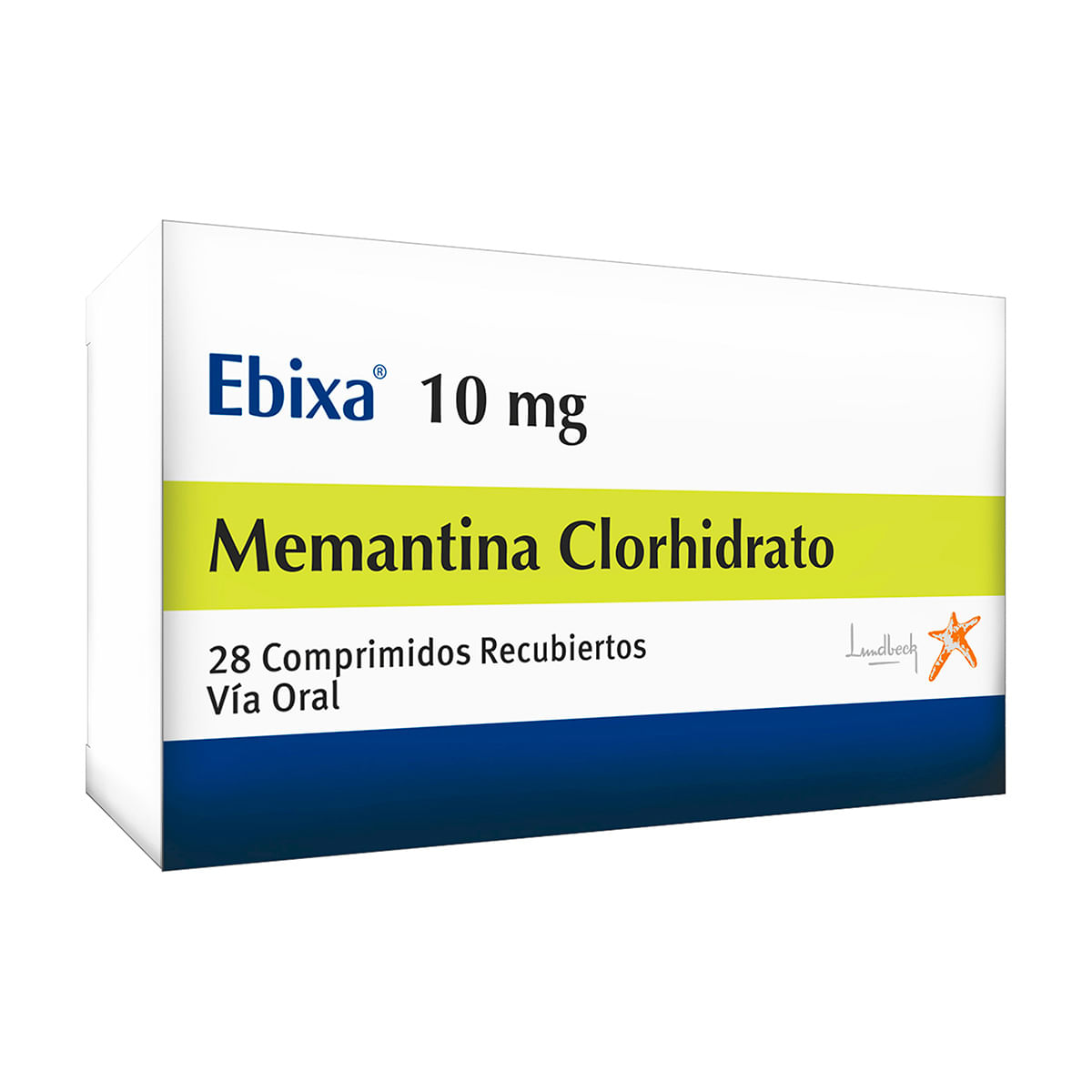 Ebixa 10 Mg Lundbeck Caja X 28 Comprimidos Recubiertos. - Farmaexpress