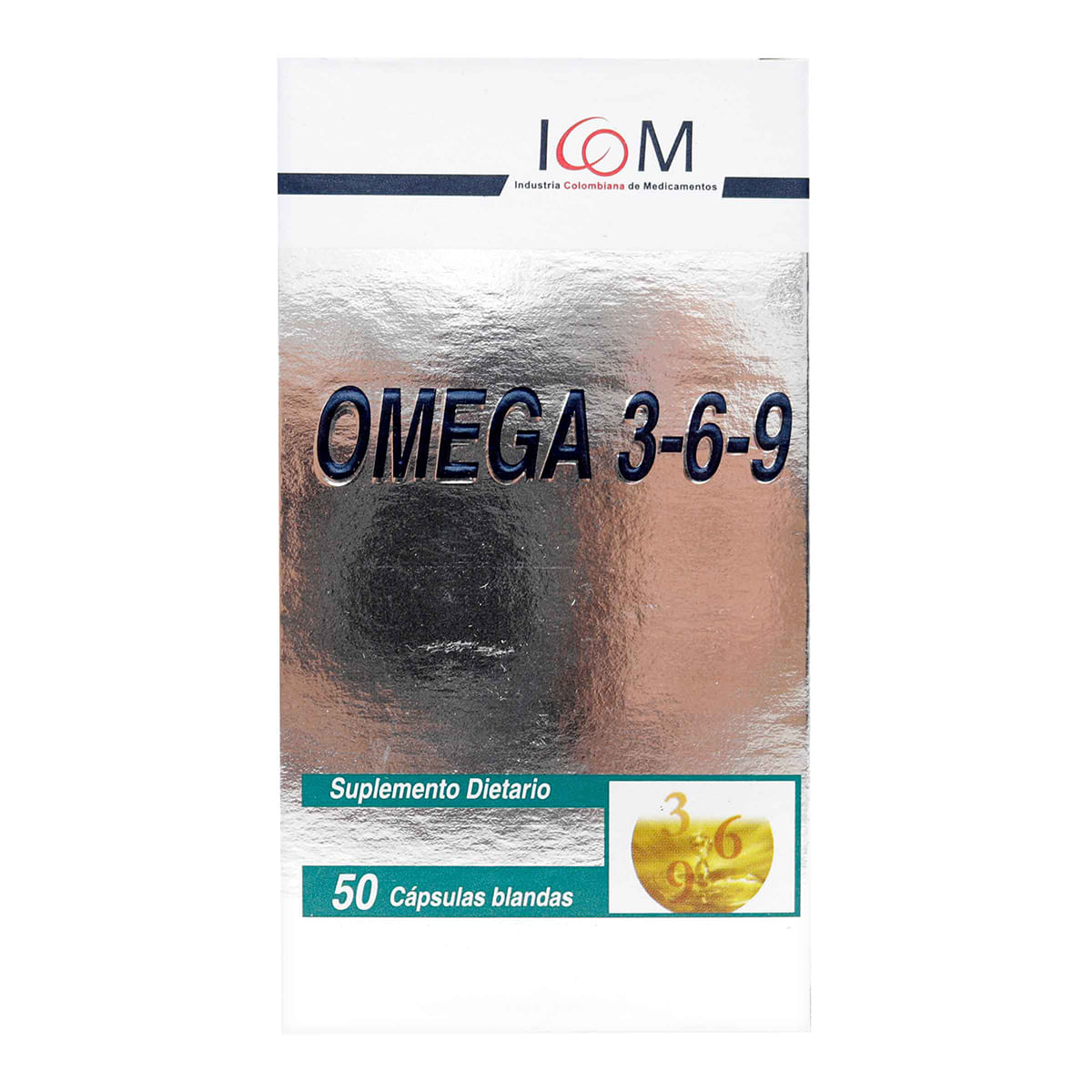 Suplemento Dietario Omega 3-6-9 1000 Mg Icom Caja X 50 Cápsulas Blandas ...