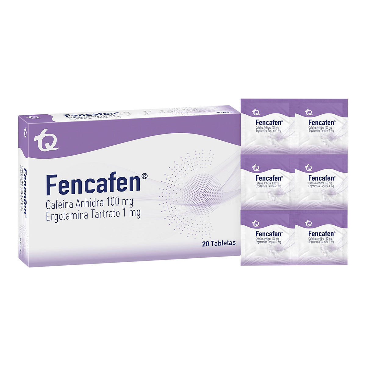 Fencafen 100 Mg/1 Mg Tecnoquímicas Caja X 20 Tabletas. - Farmaexpress