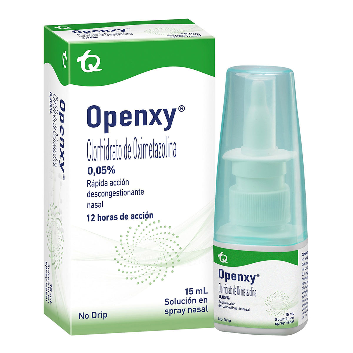 Solución Nasal Openxy 0.05% Tecnoquímicas Spray X 15 Ml. - Farmaexpress