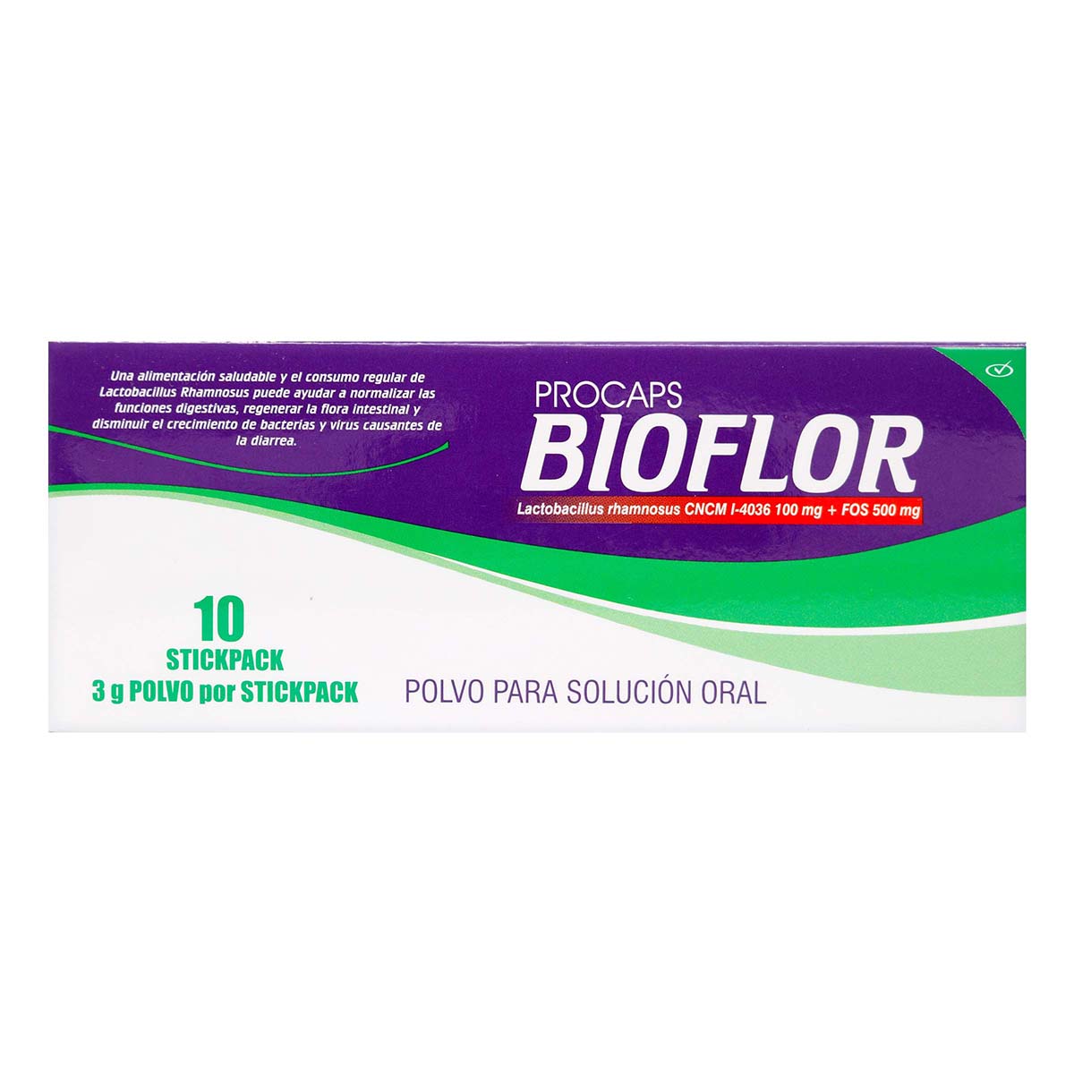 Solución Oral Bioflor Procaps Polvo Stickpack X 3 G Caja X 10 Uds ...
