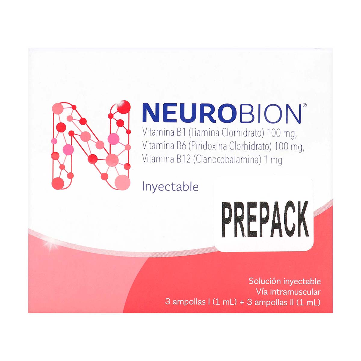 Prepack Neurobión Solución Inyectable X 3 Ampollas. - Farmaexpress