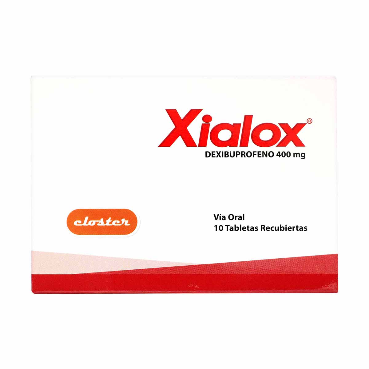Xialox 400 Mg Closter Caja X 10 Tabletas Cubiertas. - Farmaexpress