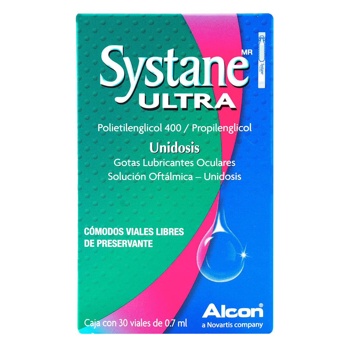Gotas Oculares Alcon Systane Ultra Lubricantes Vial X 0.7 Ml Caja X 30 ...