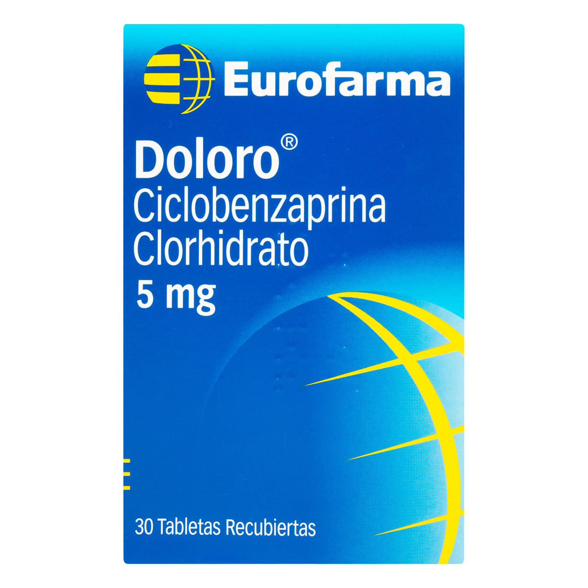 Doloro 5 Mg Eurofarma Caja X 30 Tabletas Recubiertas. - Farmaexpress