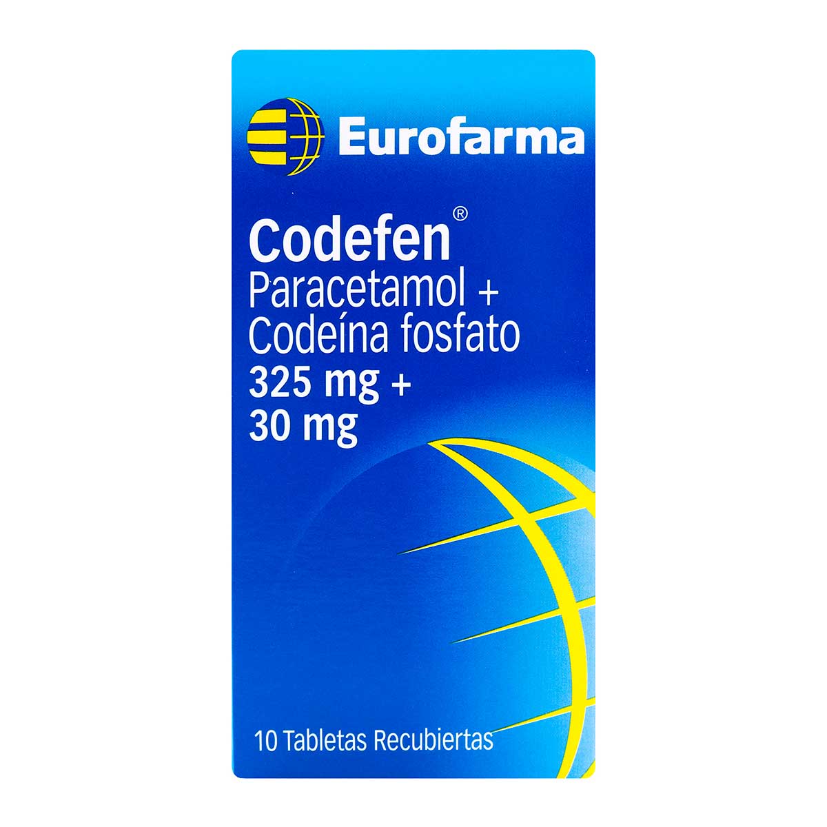 Codefen 325 Mg/30 Mg Eurofarma Caja X 10 Tabletas Recubiertas ...