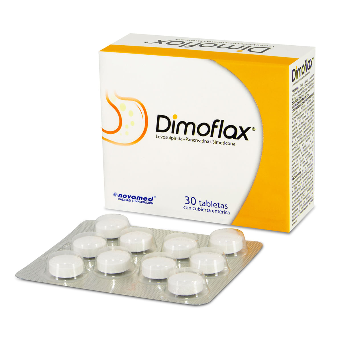 Dimoflax Novamed Caja X 30 Tabletas. - Farmaexpress