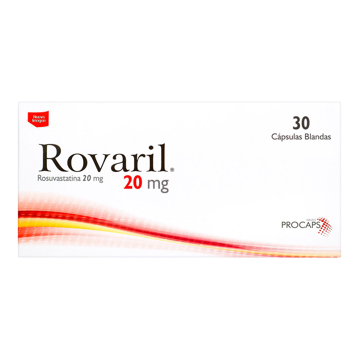 Rovaril 20 mg Procaps Caja x 30 Cápsulas Blandas - Farmaexpress