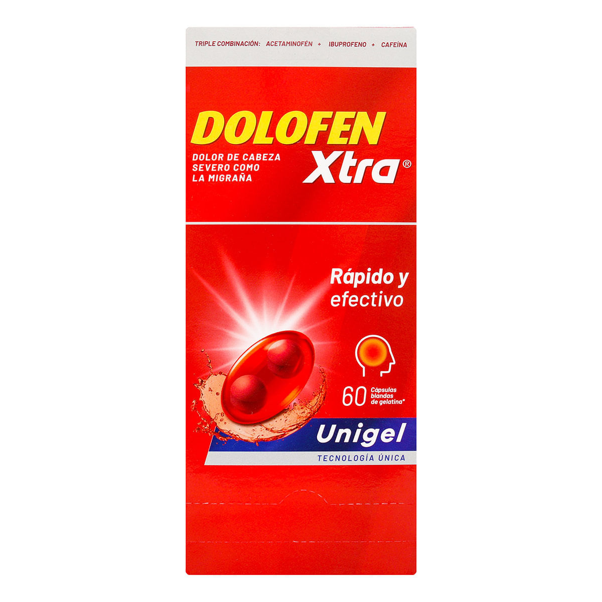 Dolofen Xtra Procaps Caja x 60 Cápsulas Blandas - Farmaexpress