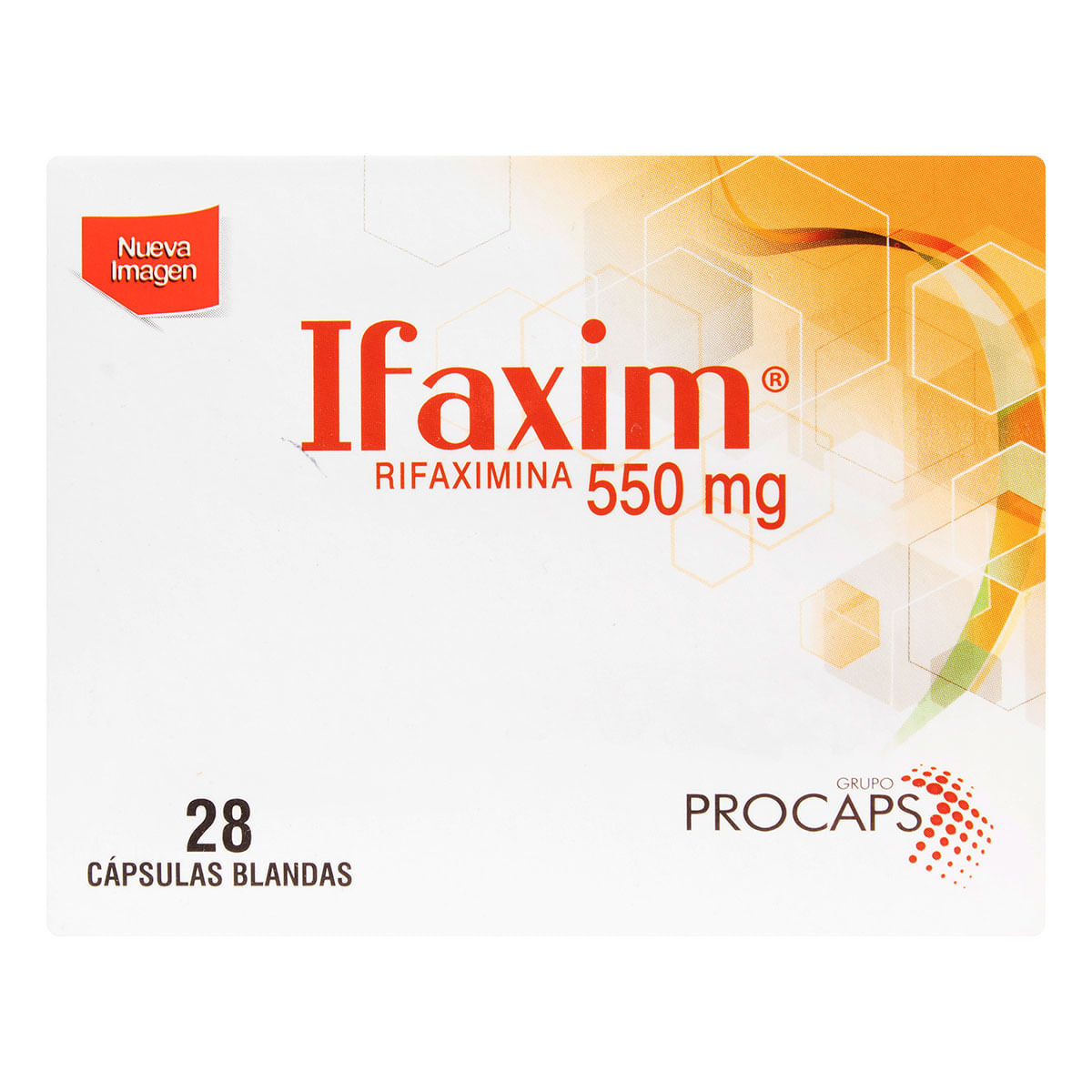 Ifaxim 550 Mg Procaps Caja X 28 Cápsulas Blandas. - Farmaexpress