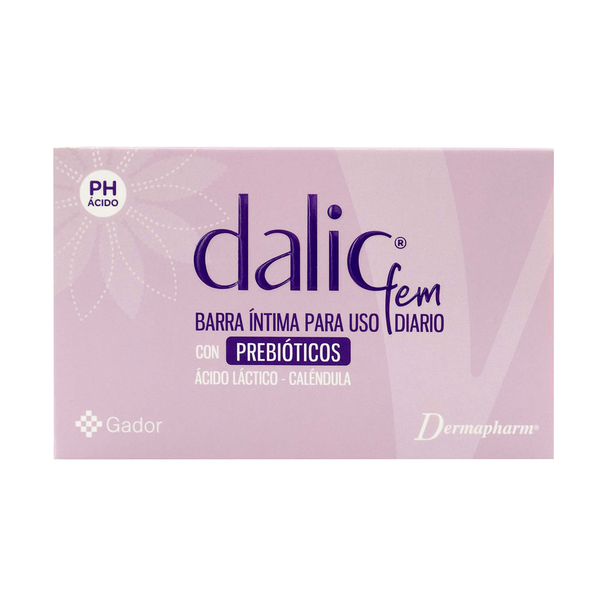 Barra De Jabón Intimo Dalic Fem Gador Caja x 100 g - Farmaexpress