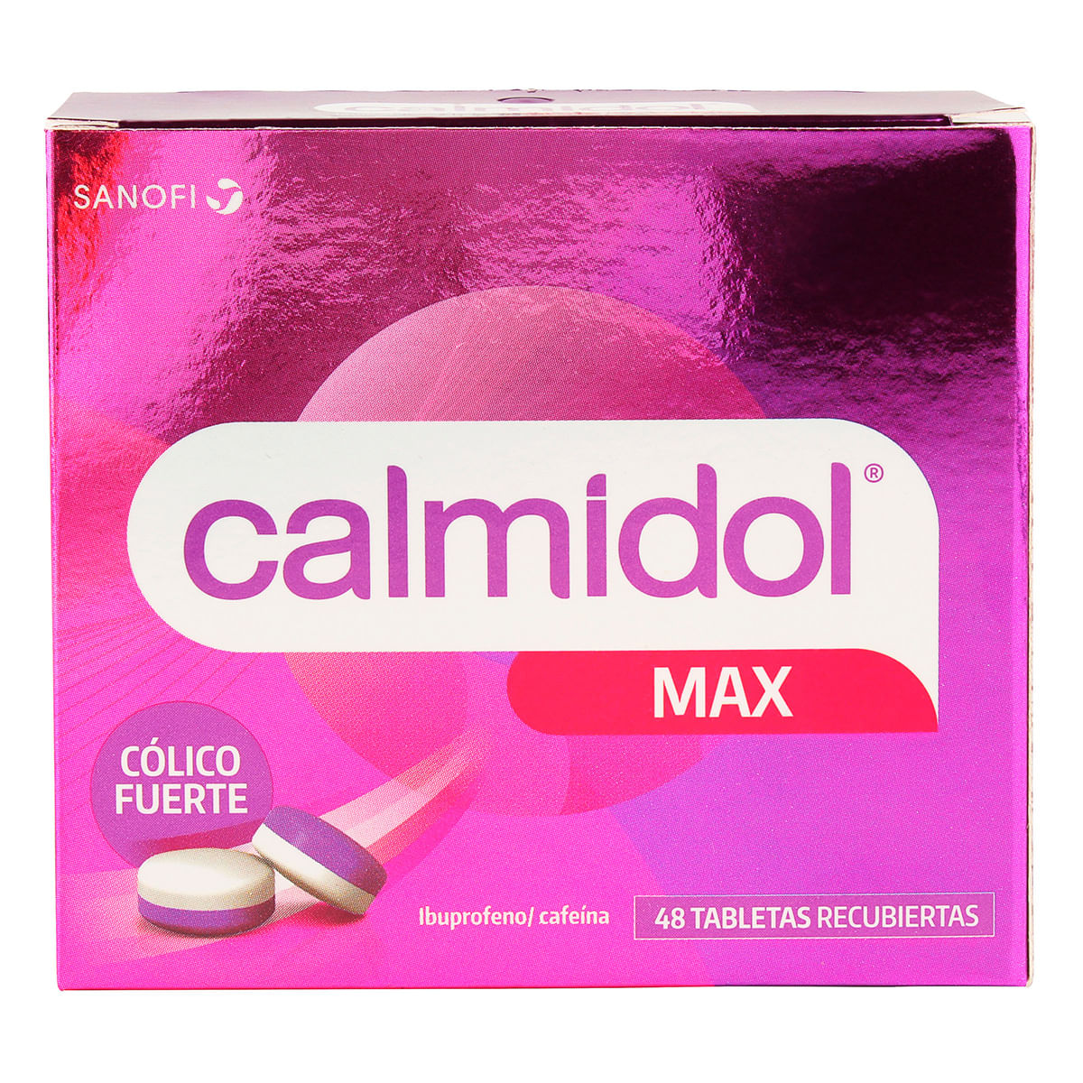 Calmidol Max Sanofi Caja X 48 Tabletas Recubiertas. - Farmaexpress