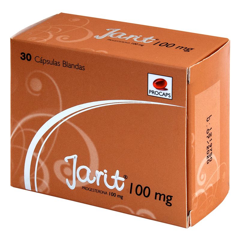 Jarit 100 Mg Procaps Caja X 30 Cápsulas Blandas. - Farmaexpress