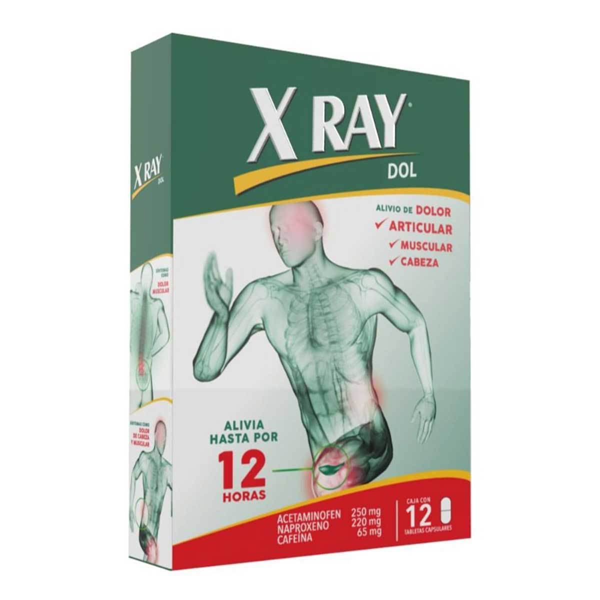 x Ray Dol Caja x 12 Tabletas - Farmaexpress