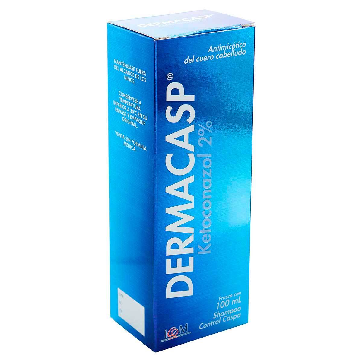 Shampoo Control Caspa Dermacasp Ketoconazol 2% Frasco x 100 mL ...