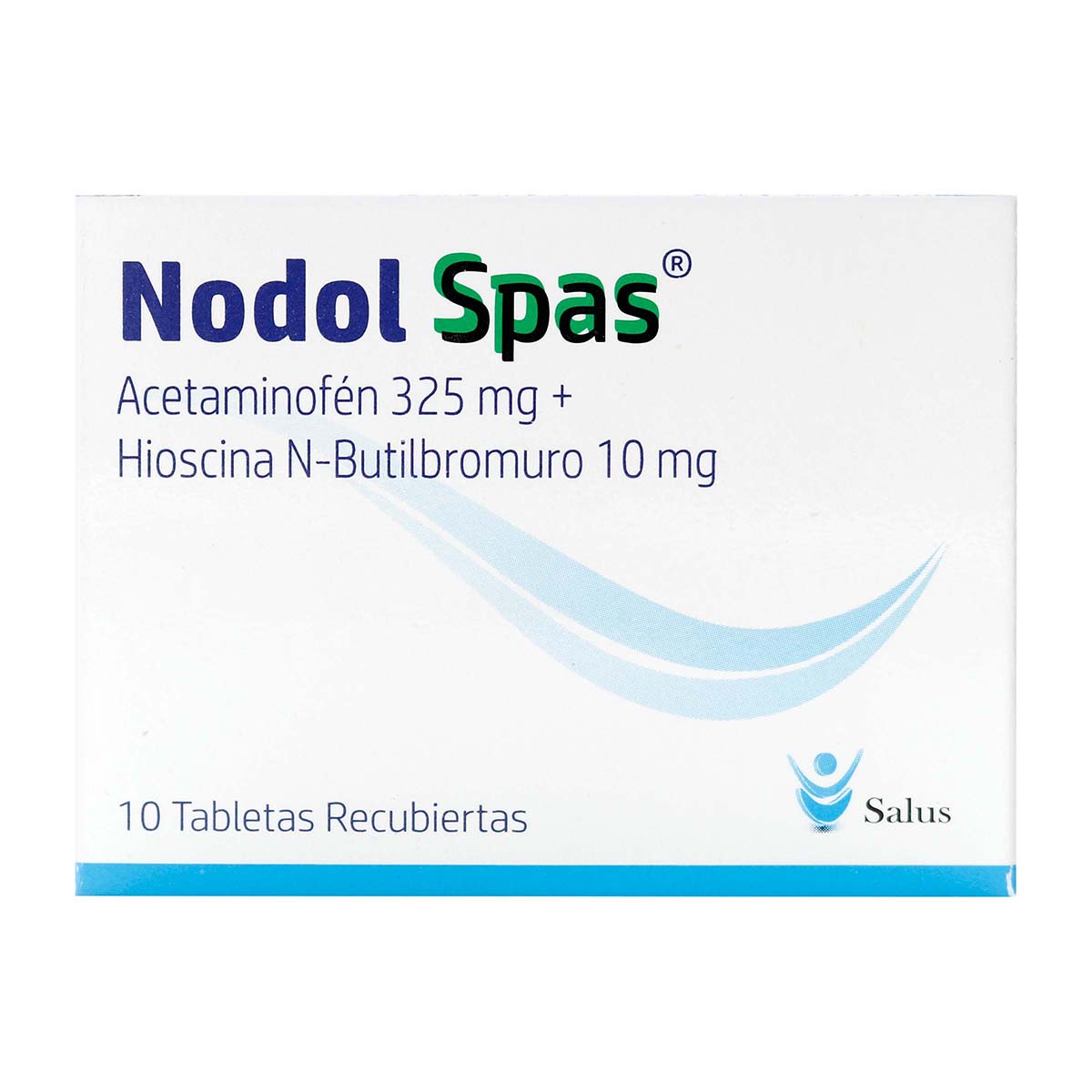 Nodol Spas Acetaminofén 325 mg Salus Pharma Caja x 10 Tbs - Farmaexpress