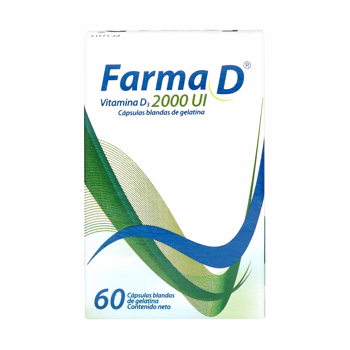 Farma D Vitamina D3 2000 Ui Caja X 60 Cápsulas Blandas. - Farmaexpress