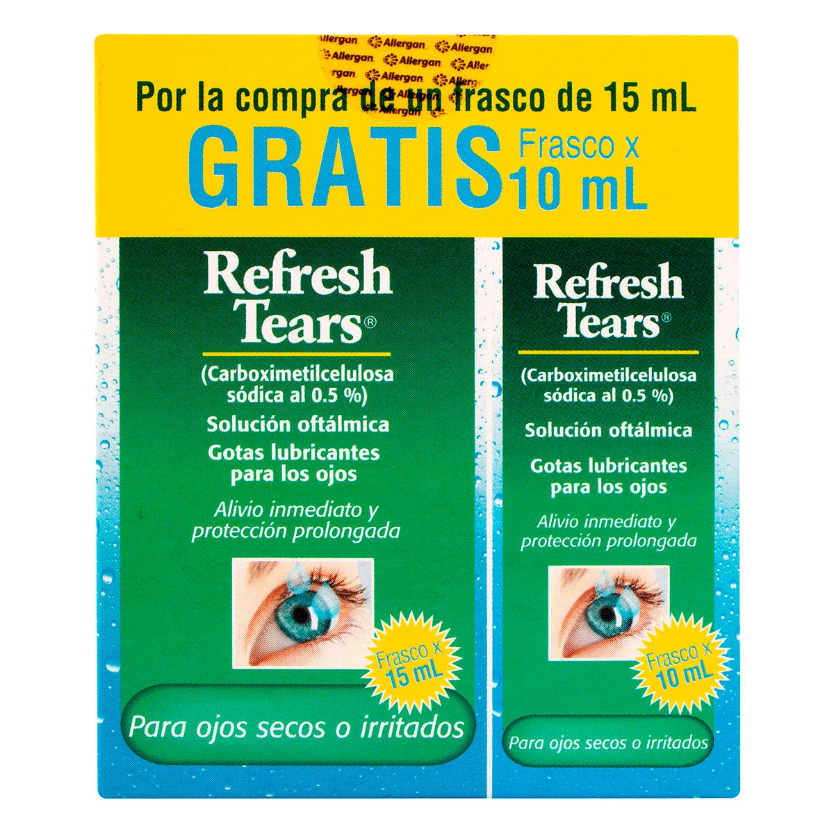Solución Oftálmica Allergan Refresh Tears 0.5% Frasco x 15 mL ...