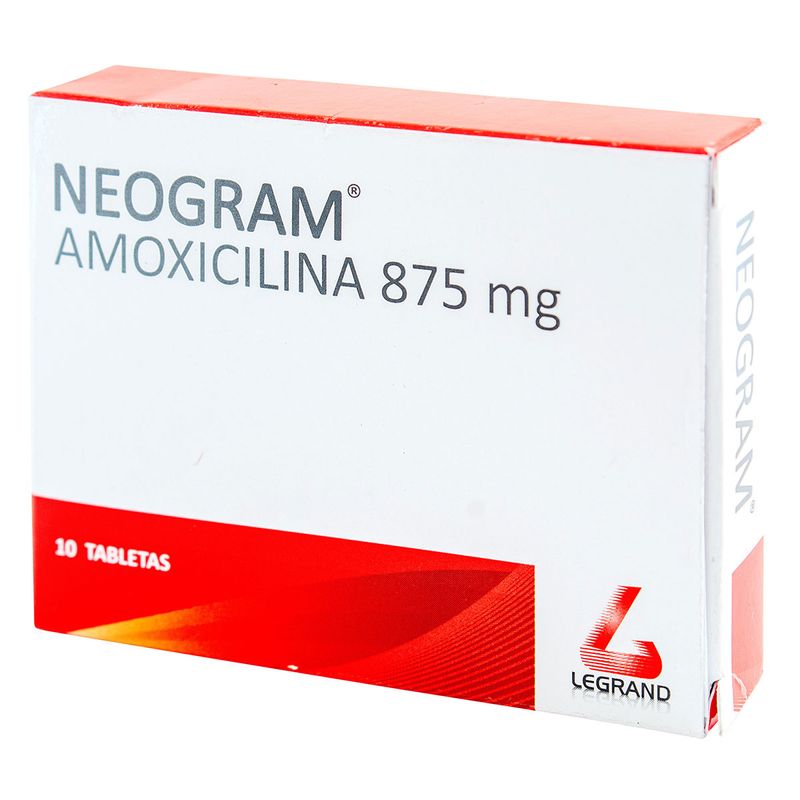 Neogam 875 Mg Legrand Caja X 10 Tabletas. - Farmaexpress