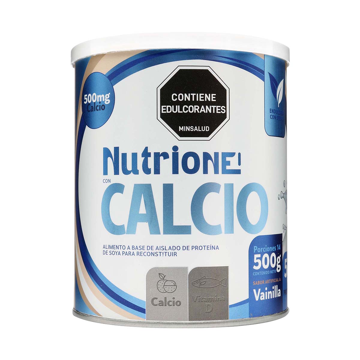 Alimento en Polvo Nutrione con Calcio Sabor Vainilla Tarro x 500 g ...