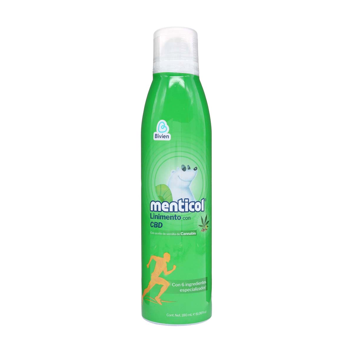 Linimento con CBD Menticol Spray x 180 mL - Farmaexpress